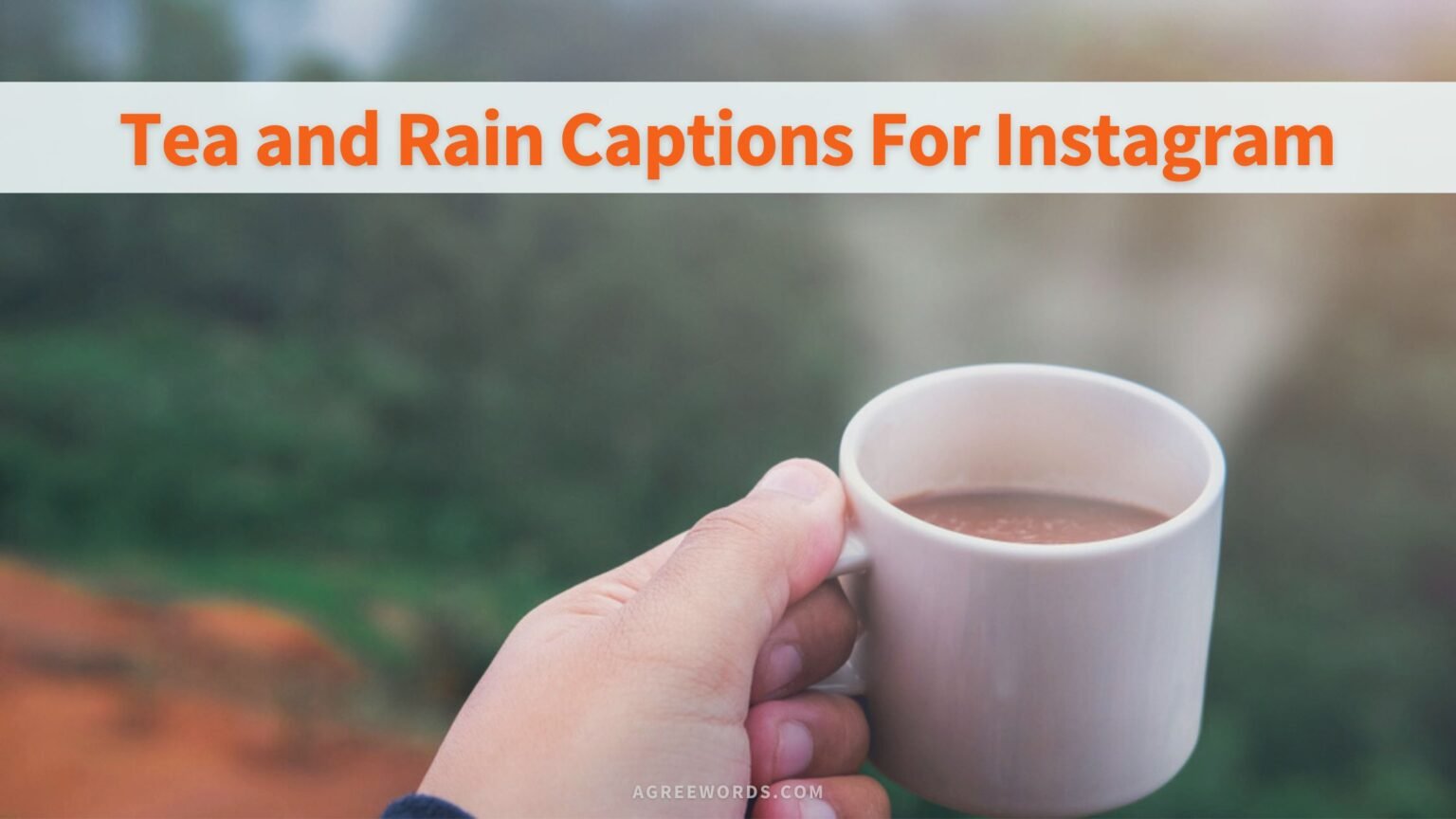 70+ Perfect Rain Captions for Instagram | Monsoon Captions 2025