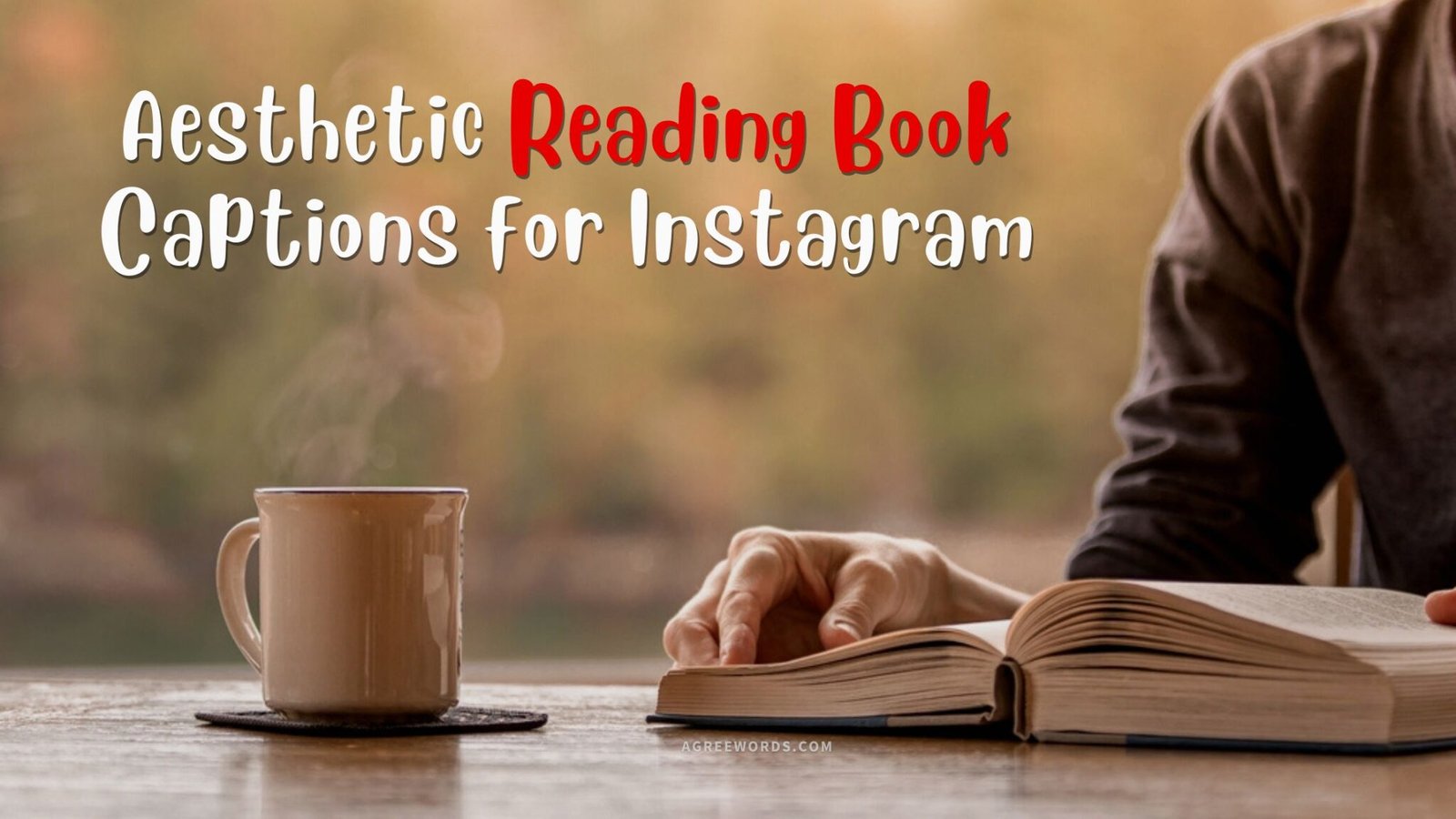 80+ Aesthetic Reading Book Captions for Instagram » Agree words