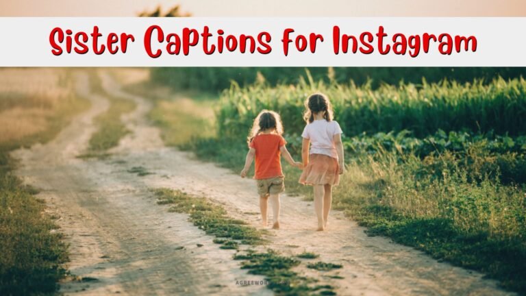 80+ Short Sister Instagram Captions to Show Off Your Unique Bond ...