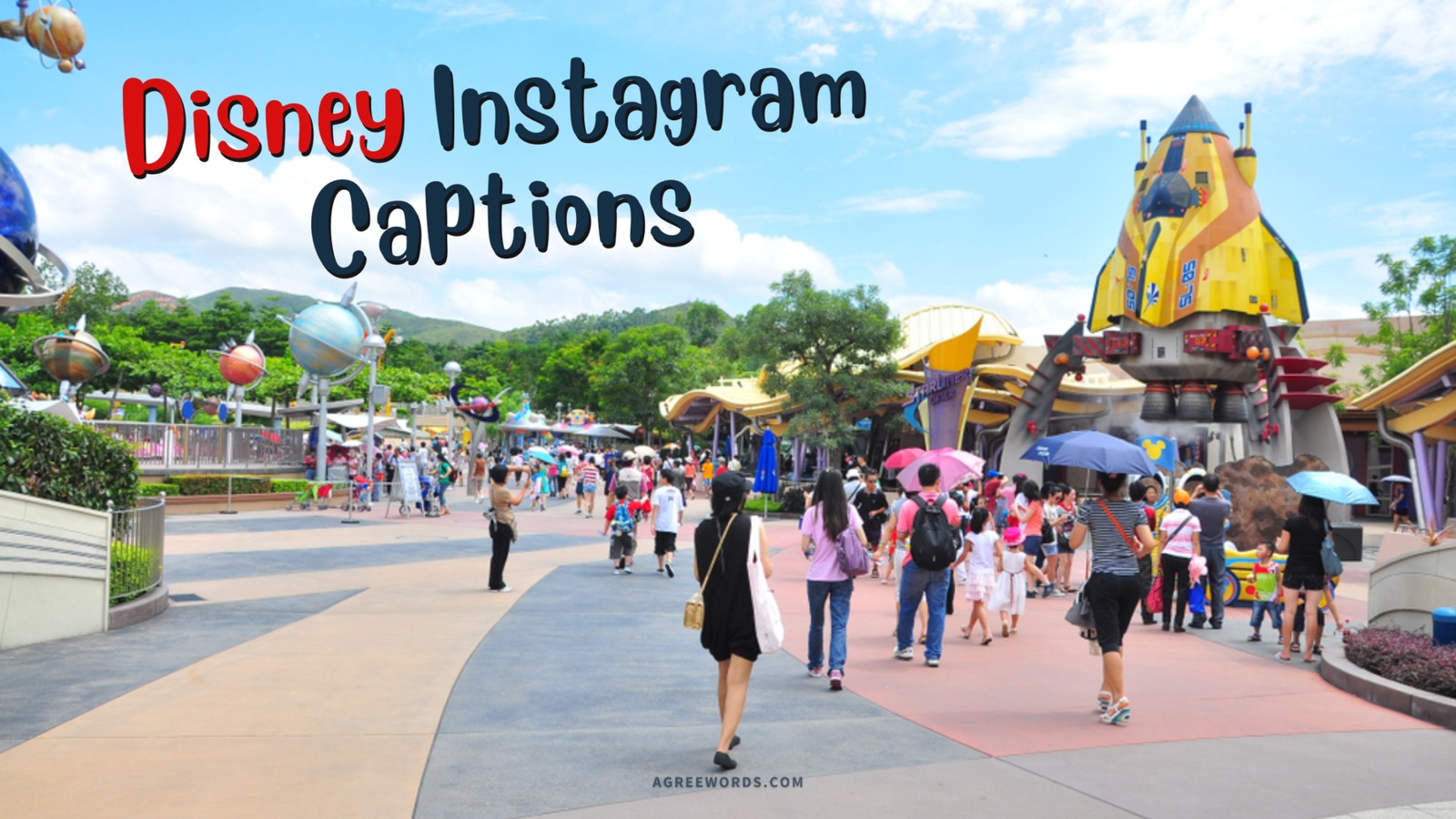 100+ Magical Instagram Captions For Your Disneyland Trip » Agree words